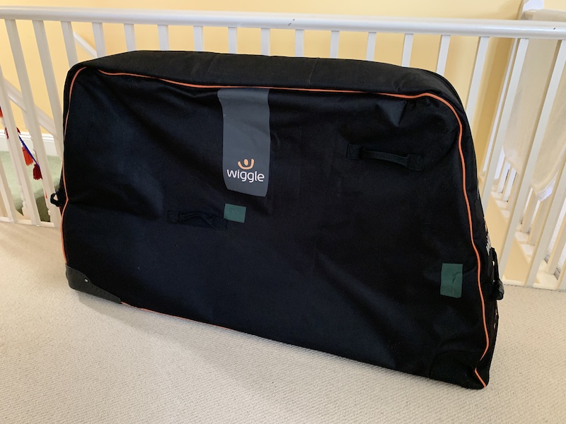 2018 Wiggle semi-rigid bike case For Sale