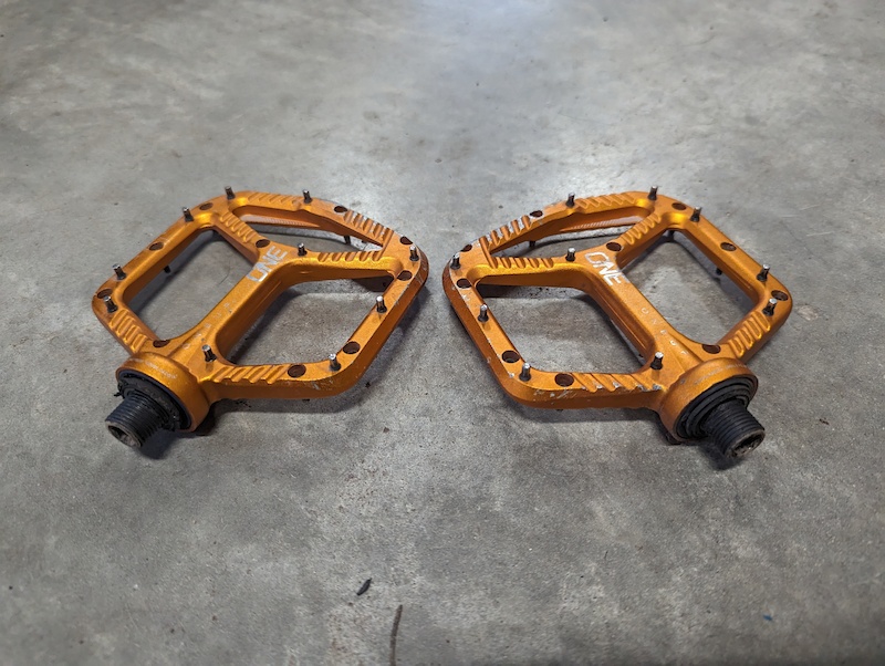Orange OneUp One Up Alloy Pedals For Sale