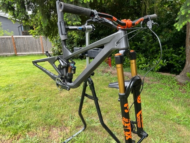 2022 WR1 Arrival frameset + Fox 36 Factory Grip 2 160mm For Sale