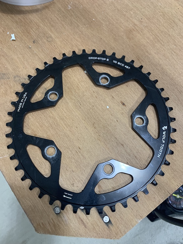 2023 Wolftooth 46t (1x) chainring 5x110BCD For Sale