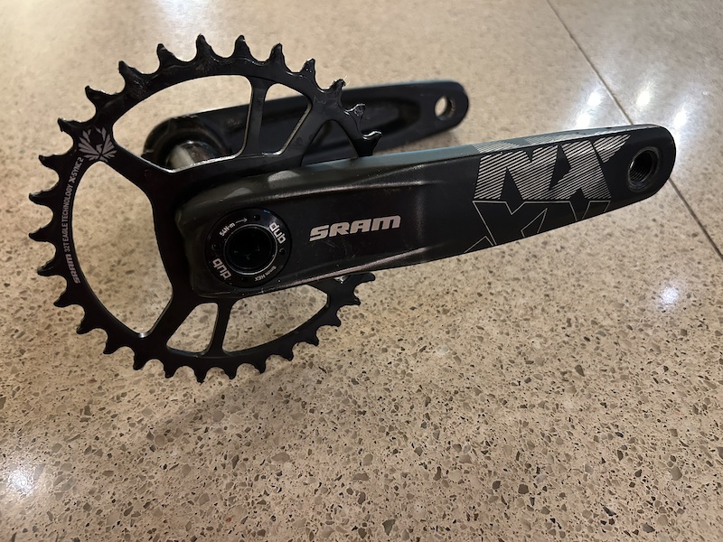 2022 SRAM NX Alloy DUB Crank 170mm w/32t Chainring For Sale