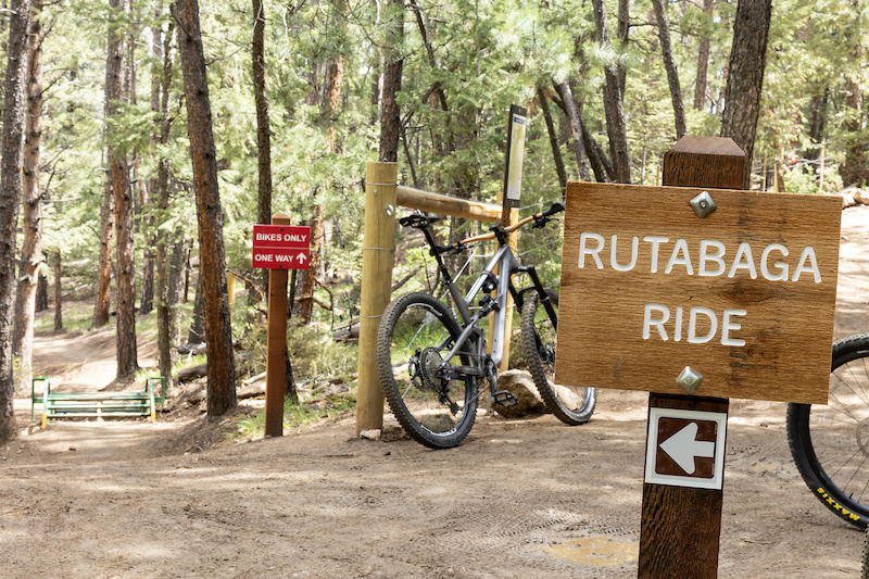 Rutabaga Ride Trail Mountain Biking Trail - Idledale