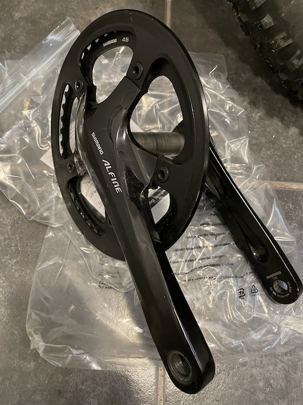 Alfine 8 speed cranks and ring. For Sale