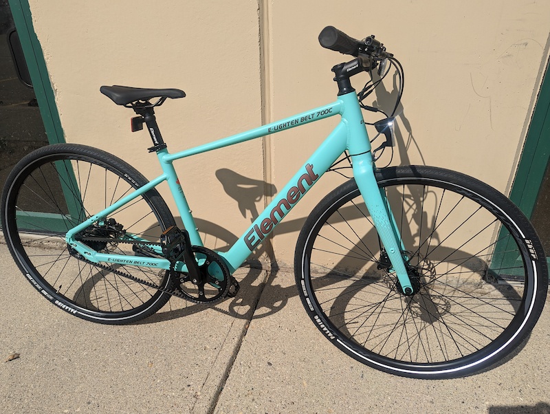 2023 Element E-Lighten 250W Carbon Belt Drive 28lb Ebike For Sale