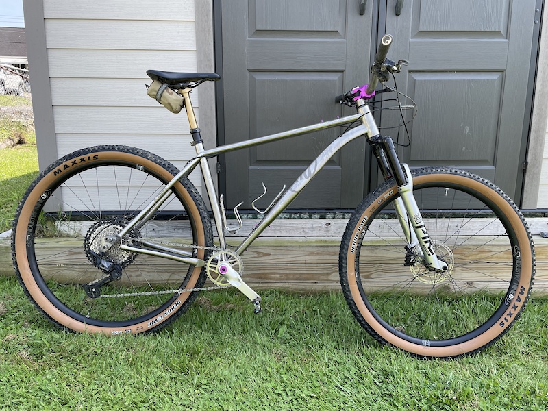 2022 Why Cycles El Jefe XL Titanium hardtail For Sale