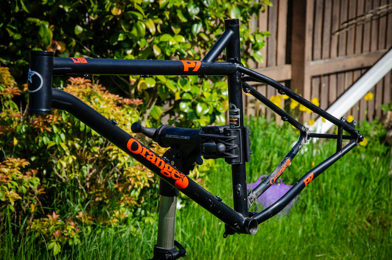 2020 Orange P7 hardtail frame - Black - XL For Sale