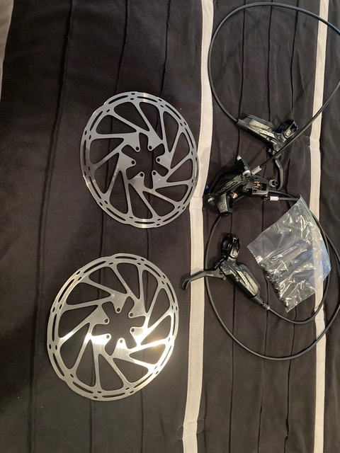 2022 brand new sram code RS brakes, rotors and adaptors For Sale