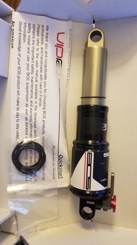 BOS VIP R 2.1 216/63 mm Rear Shock Brand new in box. For Sale