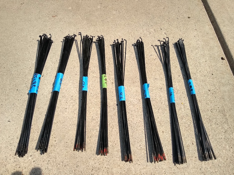 2023 Black J Bend Spokes For Sale