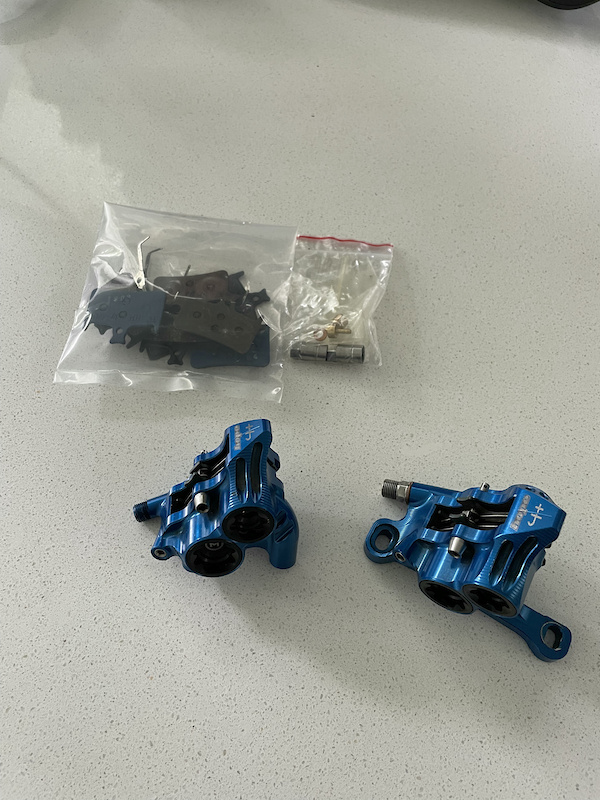 2022 Hope RX4+ 4 Piston Flat Mount Gravel Brake Calipers For Sale