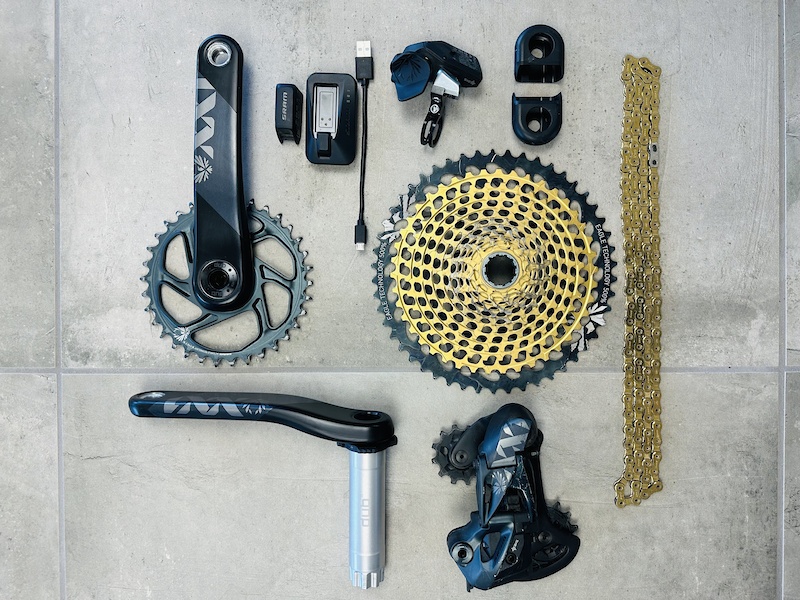 2022 SRAM EAGLE AXS XX1 Drivetrain 175mm Cranks For Sale