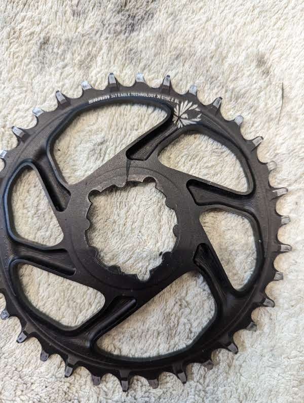 2022 SRAM Eagle XX SL 34t 3mm 3 bolt chainring - 4-5 months For Sale