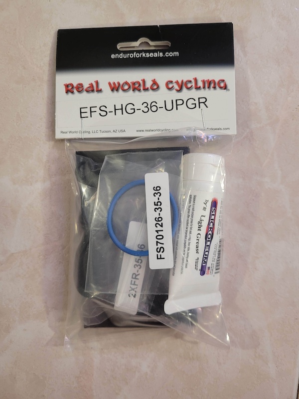 Fox HY-GLIDE 36mm Upgraded Seal Kit from RWC For Sale