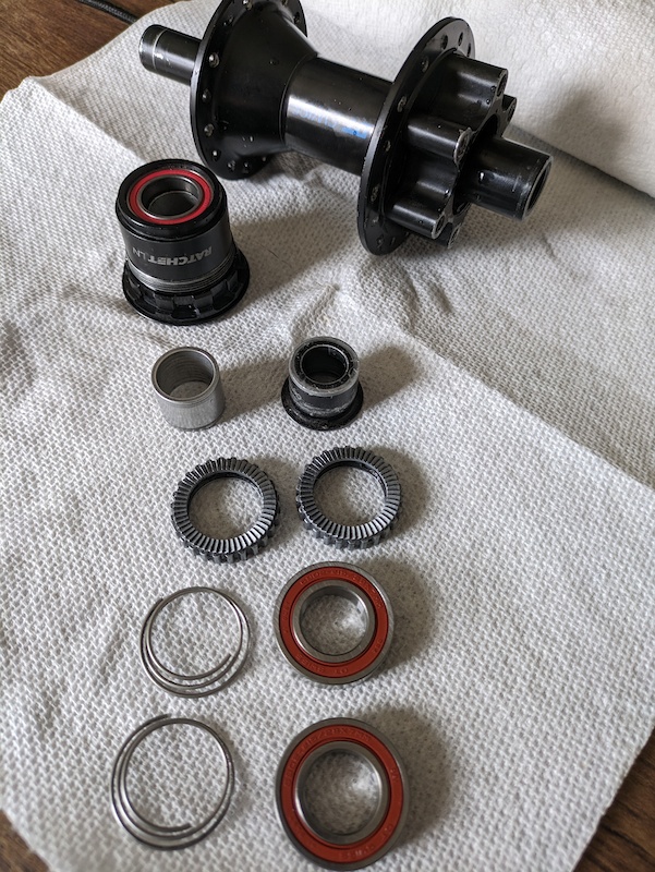 DT Swiss 54t Star Ratchet Upgrade, XD hub, bearings For Sale