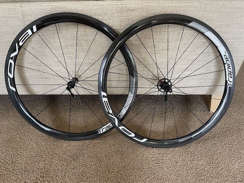 2022 Roval Rapide CL 40 Wheelset 11 Speed Road Hub For Sale