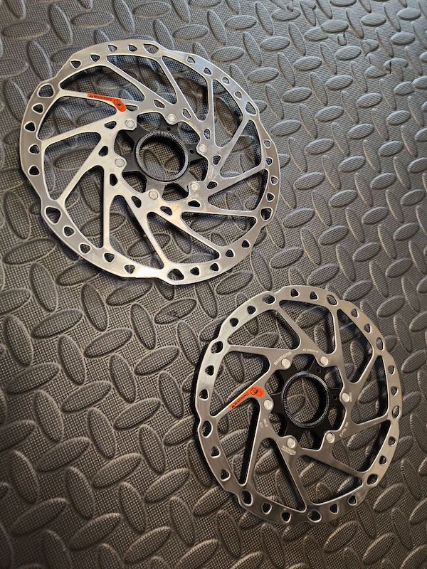 2023 Shimano EM600 Centrelock Disc Rotor set For Sale