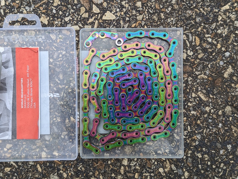 2023 SRAM PC-XX1 Eagle 12 speed chain rainbow oil slick For Sale