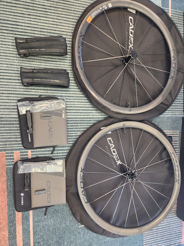 2022 Cadex 36 Tubeless Carbon Rim Brake Wheels For Sale