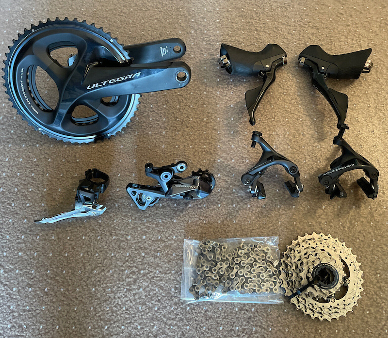 Shimano Ultegra R8000 11 Speed Rim Brake Groupset For Sale