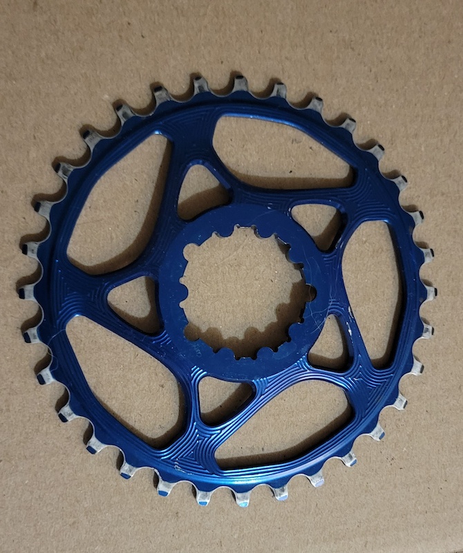 Absolute black 32t chainring Blue For Sale