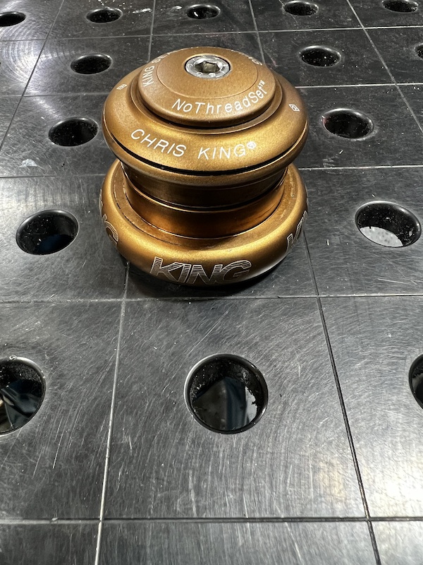 2020 Chris King Inset 7 Tapered Matte Bourbon For Sale