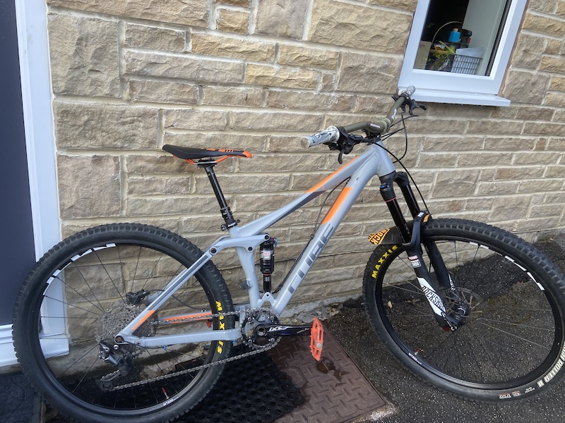 2017 Cube stereo pro 140 HPA size 16 (xs) 27.5 For Sale