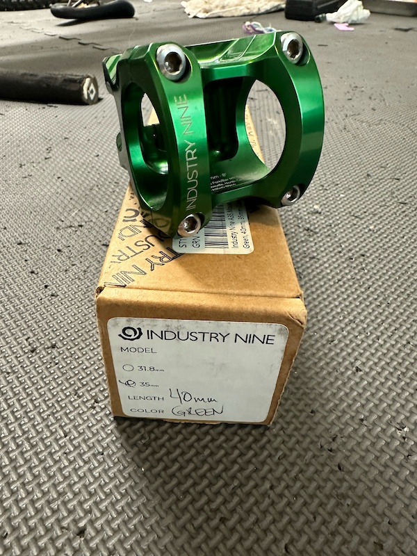Industry Nine 40mm Stem - Green For Sale