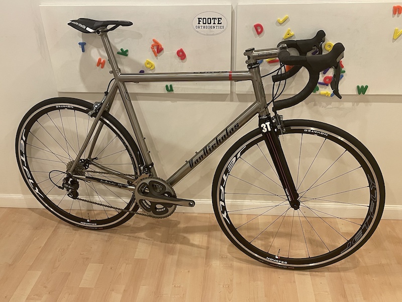 2014 Van Nicholas Euros titanium road bike, large For Sale