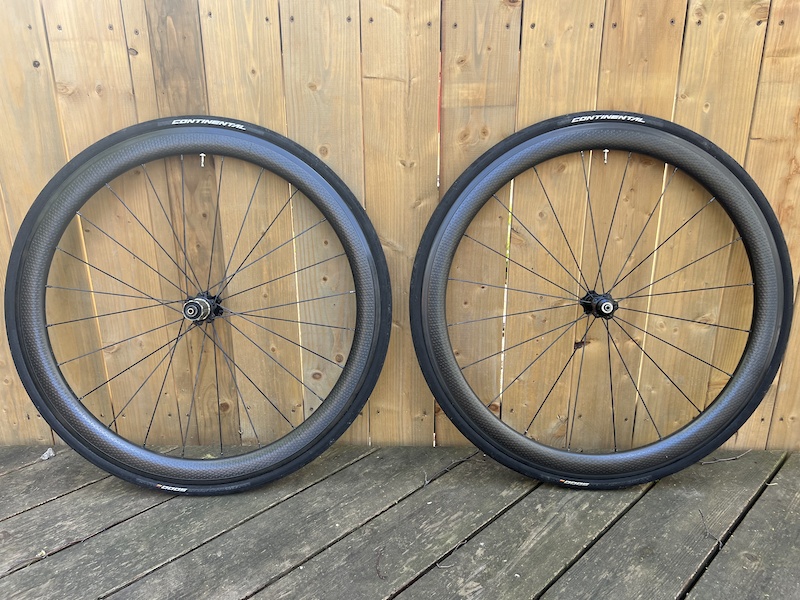 2017 3Sixty5 Lunar 45MM Carbon Wheels - Rim Brake For Sale