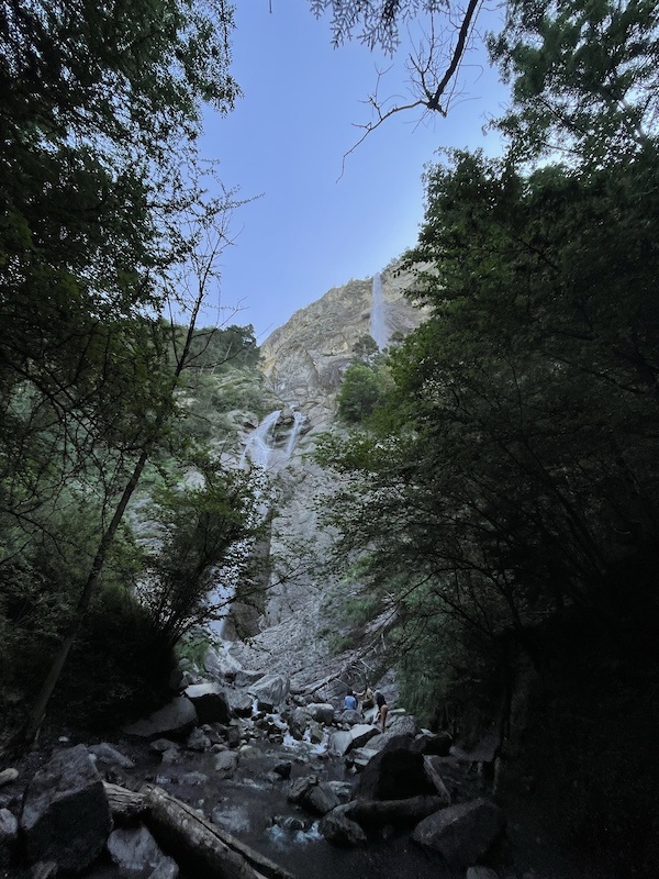 Accès Parking Cascade Arpenaz Multi Trail