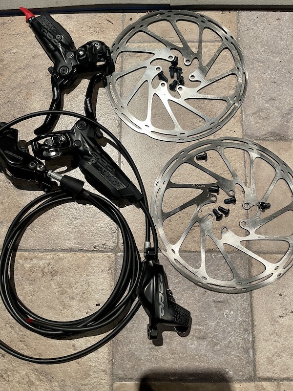 2023 SRAM Code R brakes, 180mm centerline rotors For Sale