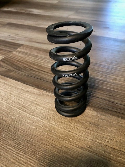 2022 RockShox Vivid / Kage Coil Spring 450lbs For Sale