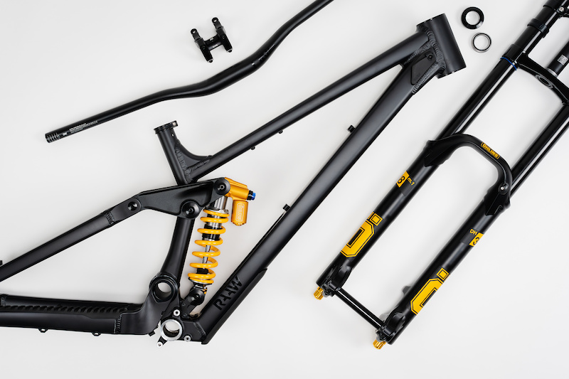 RAAW Yalla! Frames Now Available With OneUp DH Bars & Stem - Pinkbike