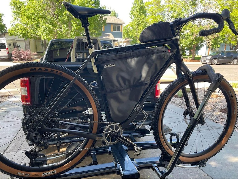 2020 Salsa Cutthroat 60cm AXS w/ Hunt carbon wheels For Sale