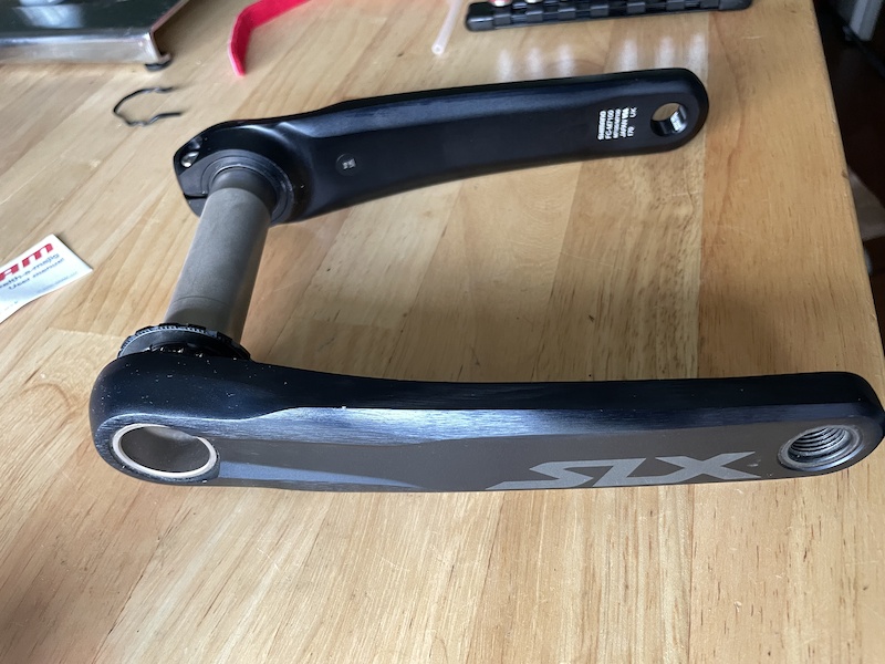 2023 SLX m7100 Boost crank 52mm chainline 170mm Arms For Sale