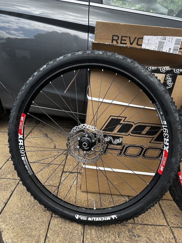 DT Swiss XR391 on shimano SLX hubs For Sale