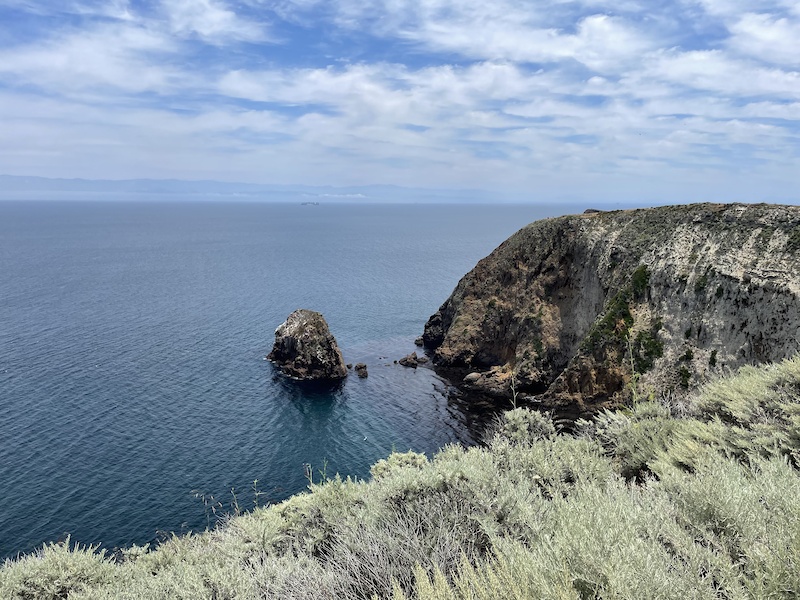 Cavern Point Loop Trail Hiking Trail - Santa Cruz Island, CA