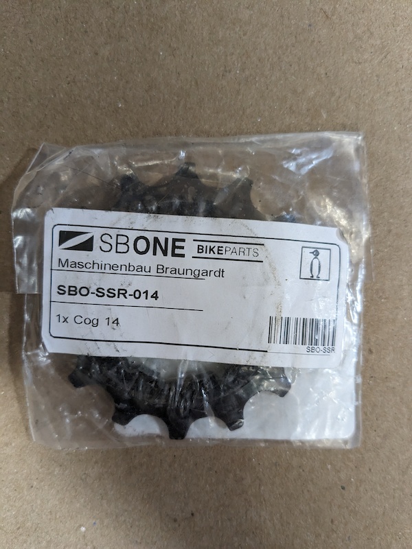 2022 SB One 14T Single Speed Cog For Sale
