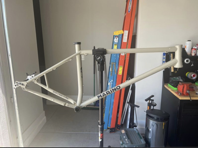 2022 XXL Marino 29er steel frame with extras For Sale