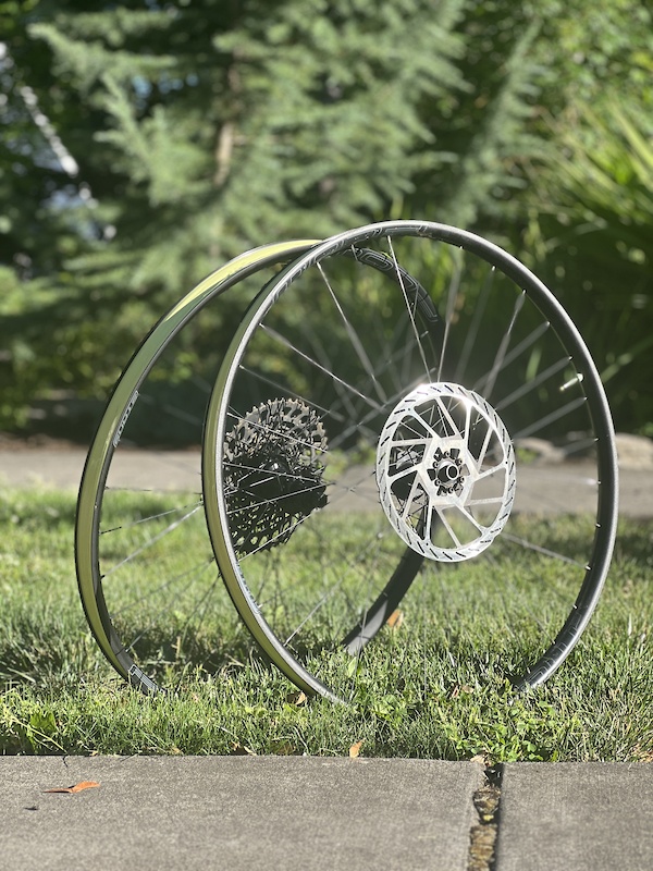2022 (Just Rebuilt) Stans Flow MK4 Wheelset - E Sync Hubs For Sale