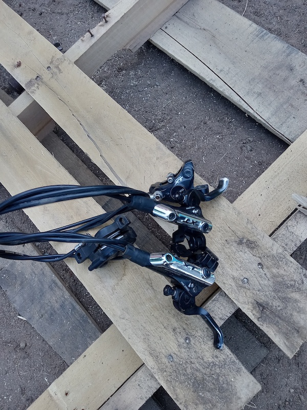 Shimano m785 with new rotors For Sale