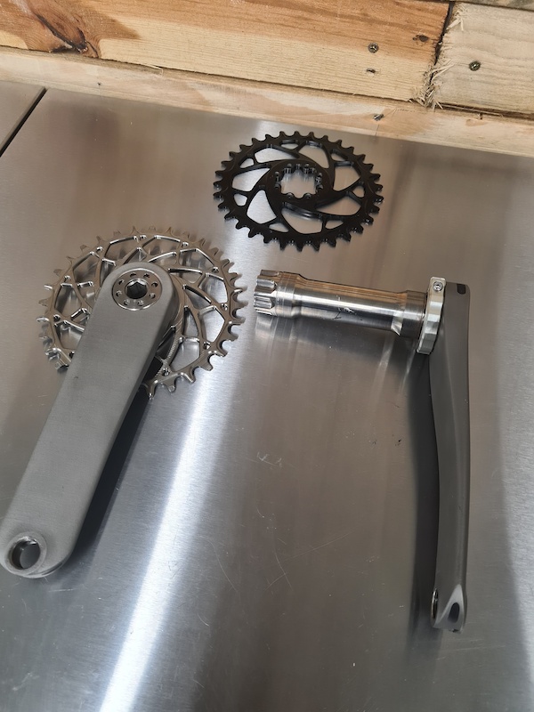 2023 Sturdy cycles 3d printed ti crankset For Sale