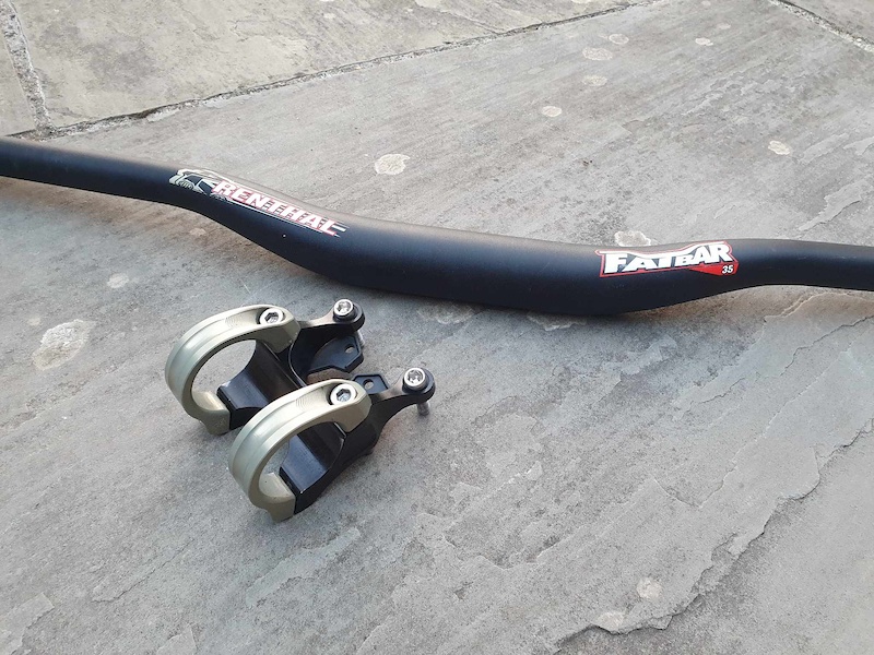 Renthal 35mm Fatbar and Integra II stem combo For Sale