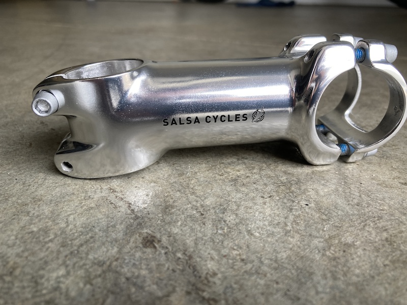 Salsa Guide Stem 90mm +/-6° (Silver) For Sale