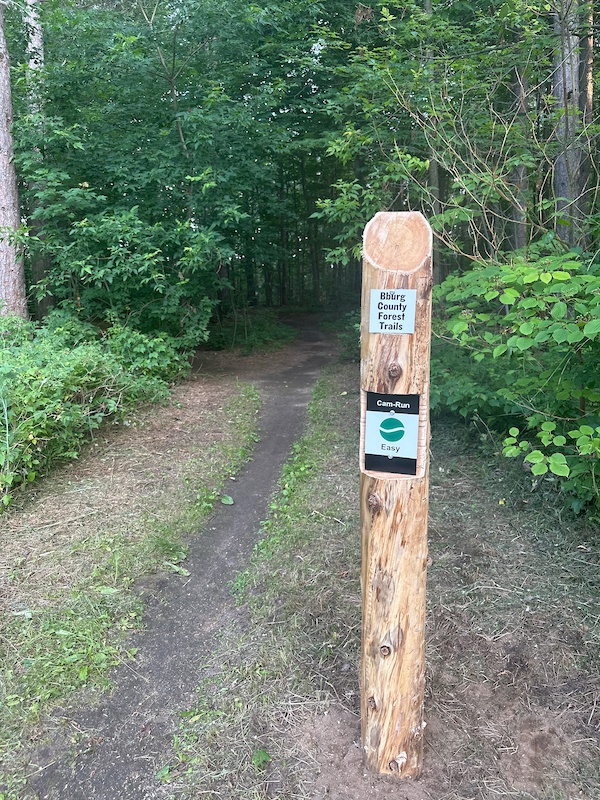 Cam-Run Mountain Biking Trail - Beachburg, Ontario