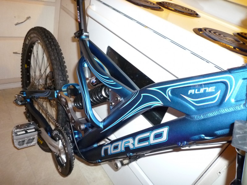 2007 Norco A Line "Park Edition" Blue Medium Boxxer WC For Sale
