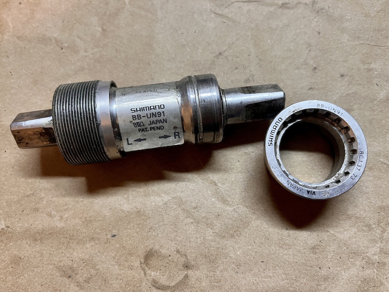 Shimano BB-UN91 XTR Bottom Bracket 73x113 Square Taper For Sale