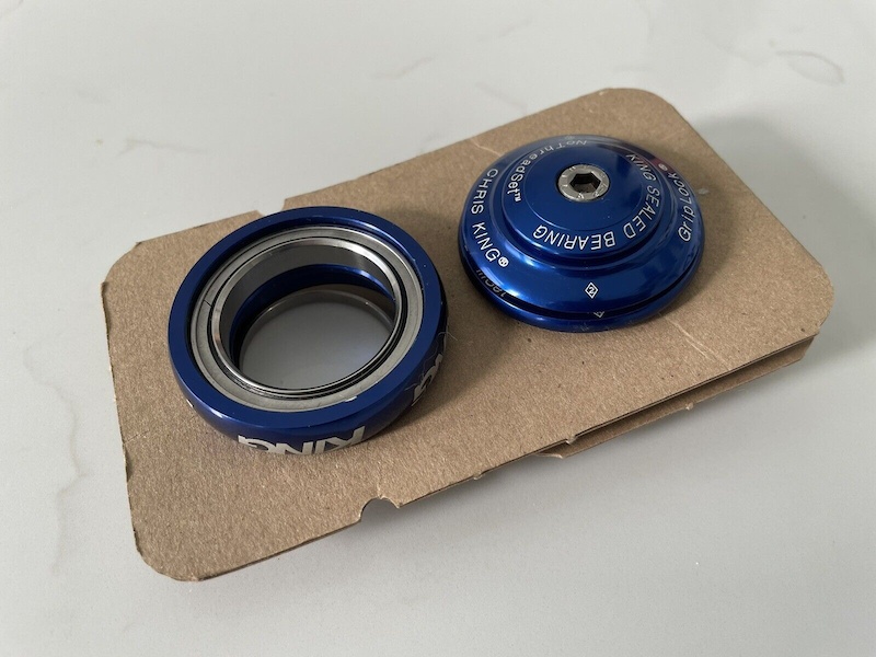 2023 new chris king inset 7 headset Blue Navy 44mm For Sale