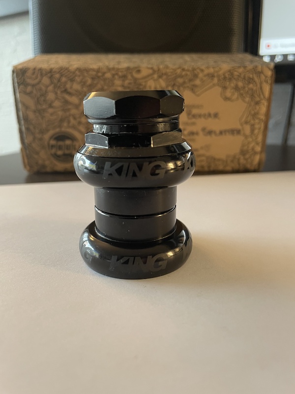 Chris King 2nut Gripnut 1" Black Sotto Voce For Sale