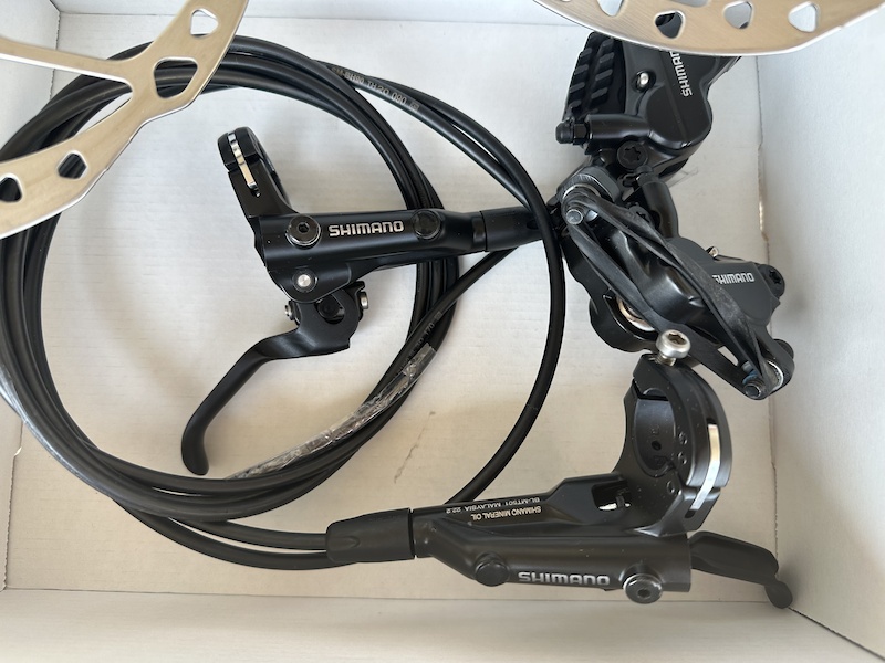 2022 Shimano Deore 4 piston brakes and 203 rotors For Sale
